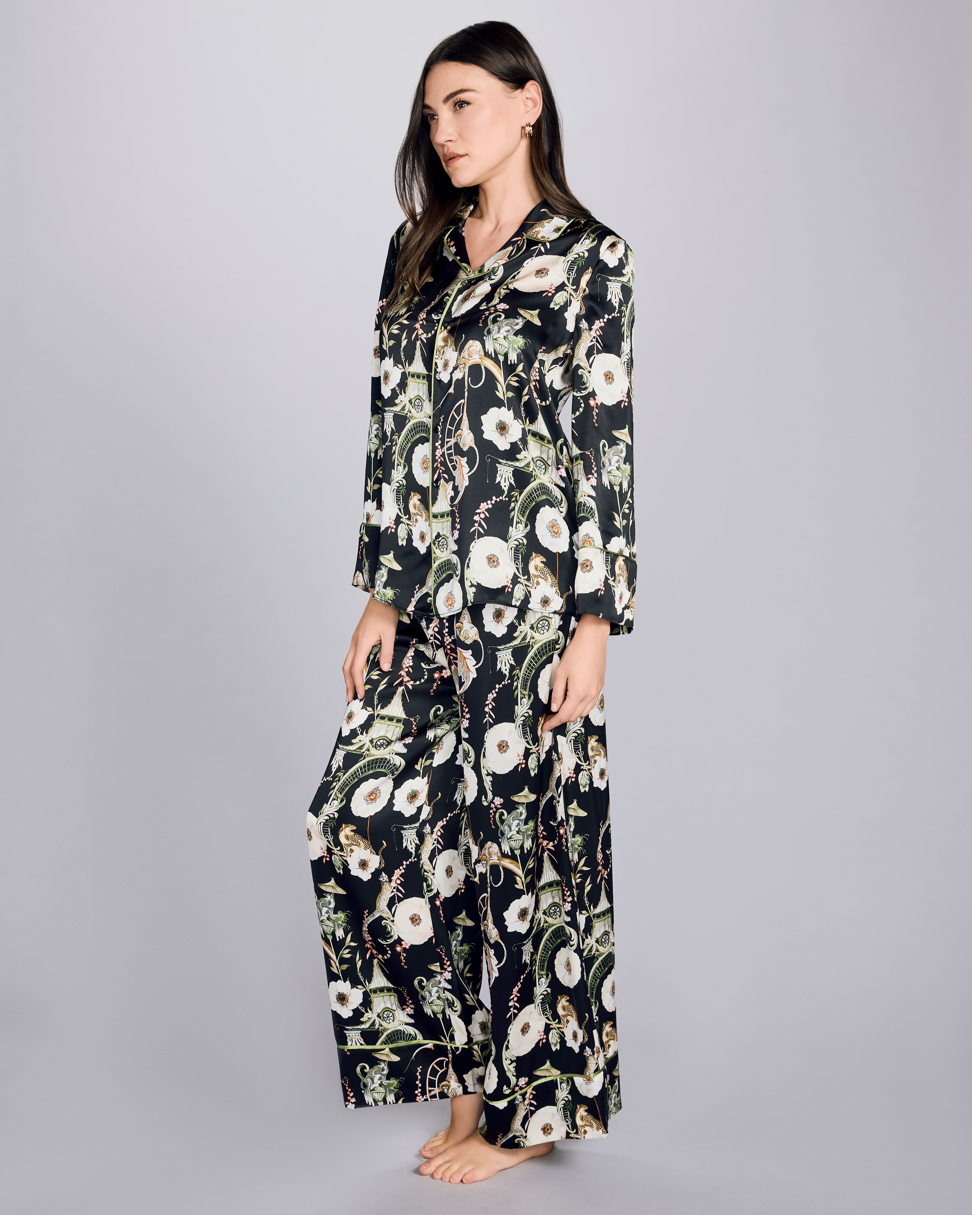 Temperley London | Aphrodite Silk Pajama at Jane's Vanity